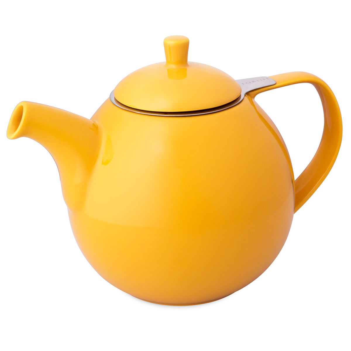 Curve Teapot with Infuser45 oz. – FORLIFE Design
