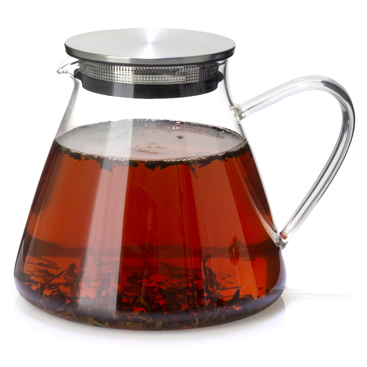 Fuji Glass Teapot with Filter Lid 32 oz. – FORLIFE Design